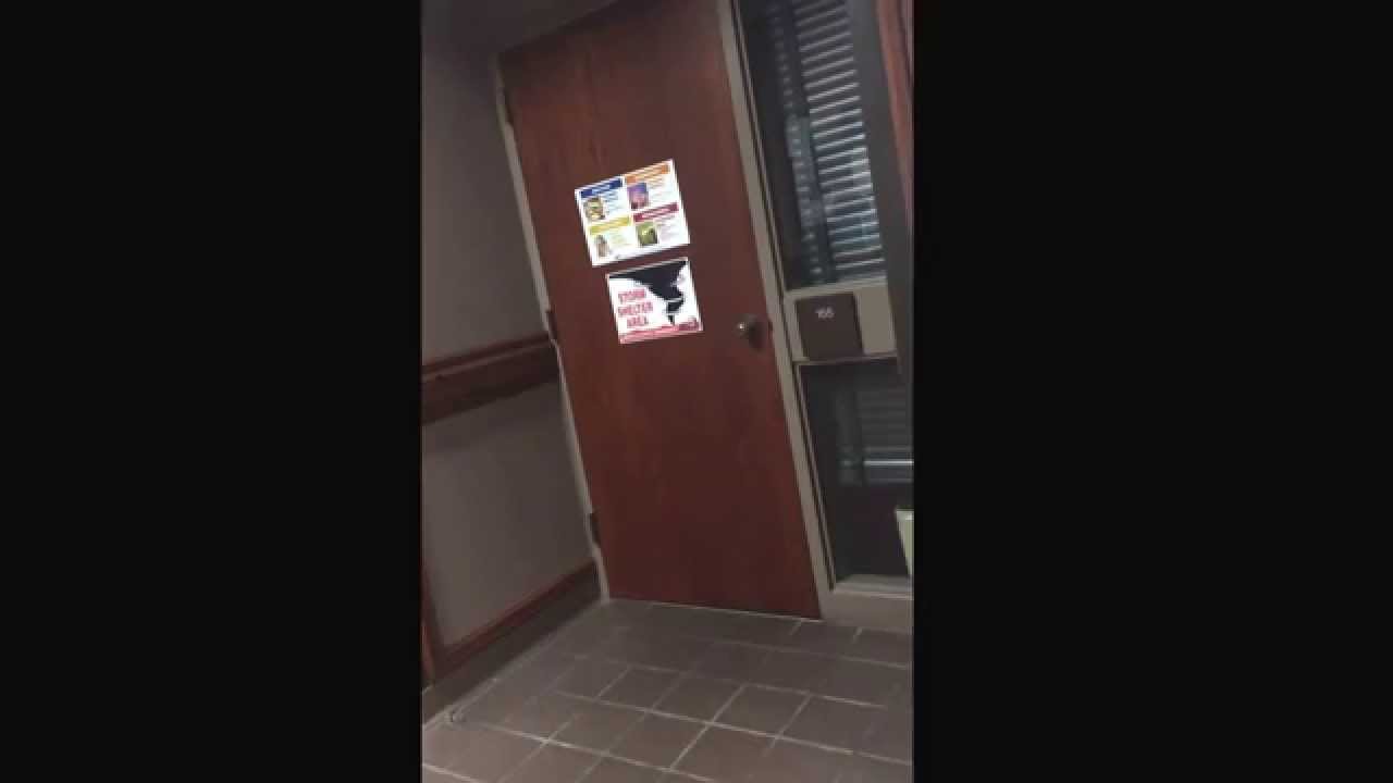 Ghost caught shaking door - YouTube