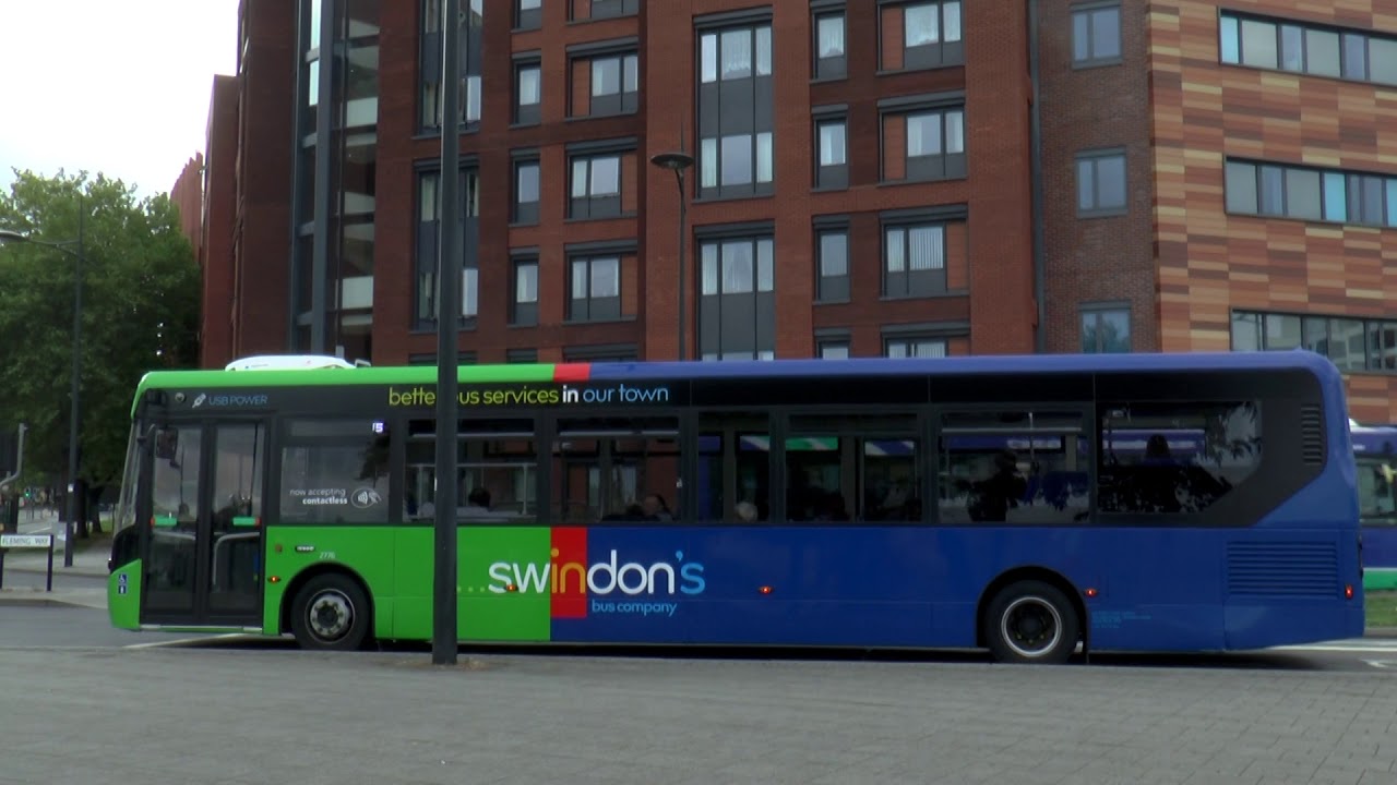 SWINDON BUSES FILMED OCT 2018 - YouTube