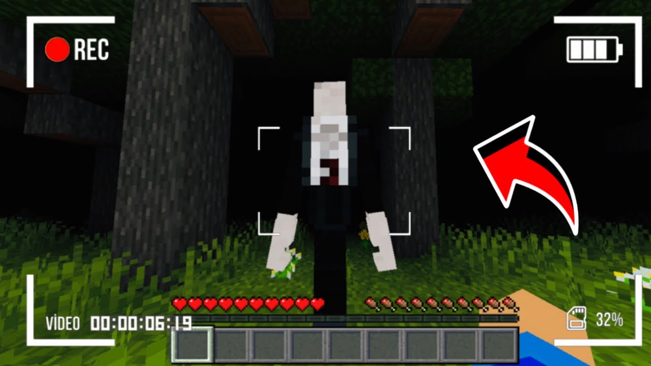 Slender man is coming for me!!! (Minecraft Slender man horror map ...