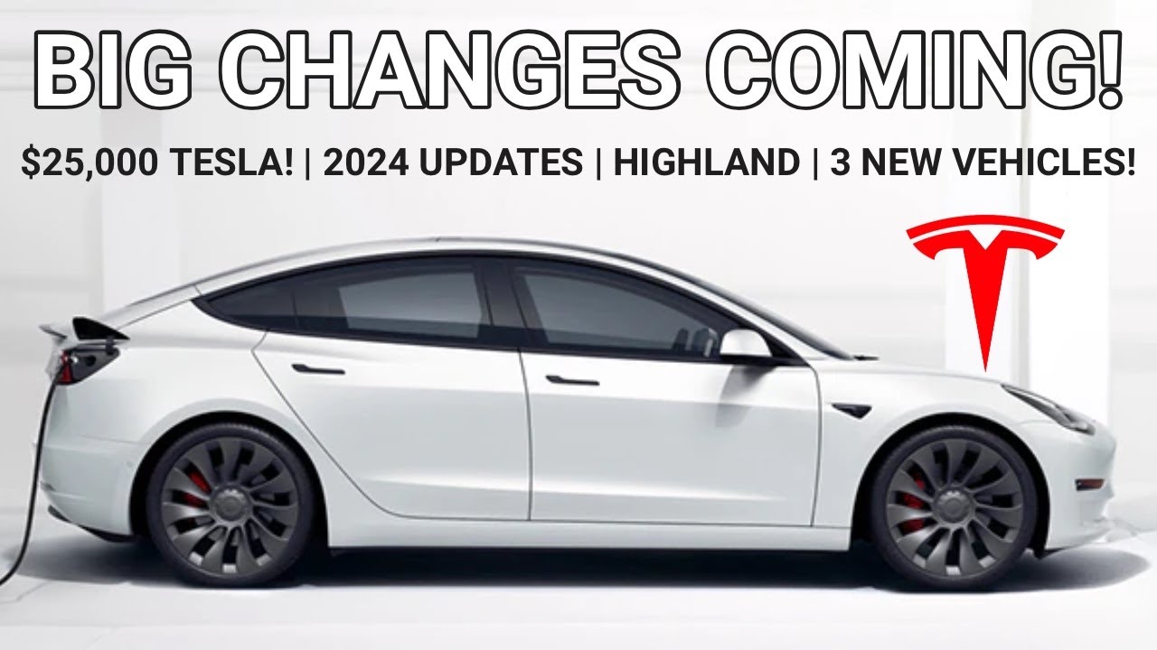NEW Model Y & 3: CONFIRMED Changes Are Here! - YouTube