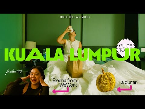 The linen pant guide to Kuala Lumpur ft a durian 🇲🇾