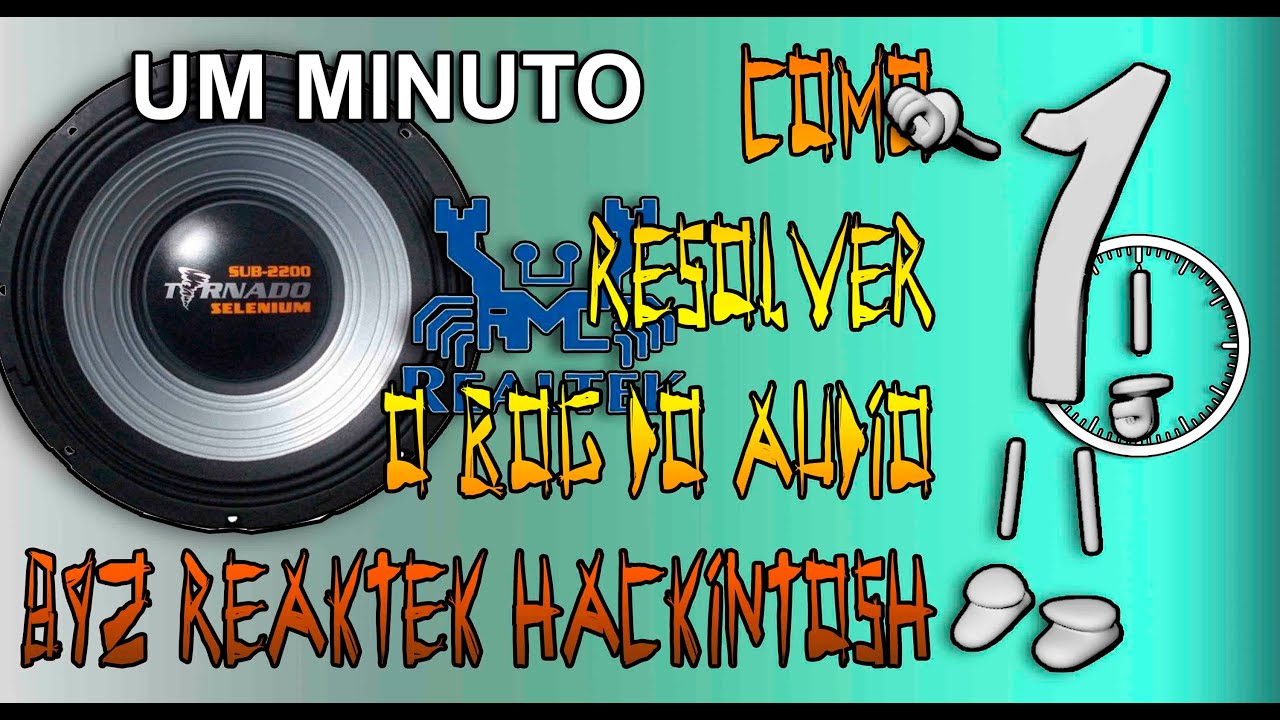 Audio Realtek 892 Yosemite hackintosh Bug fix #11 - YouTube