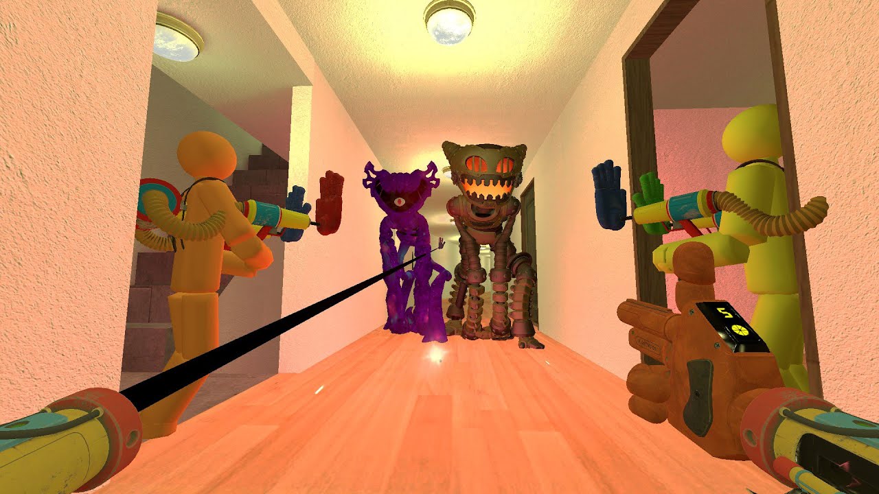 NEW MONSTERS! Galaxy Huggy Wuggy & Steampunk Huggy Wuggy Chase 100 ...
