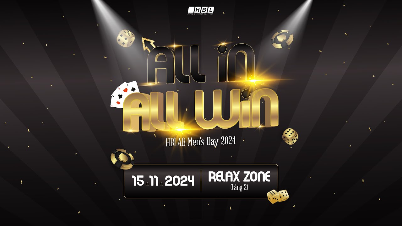 HBLAB Men's Day 2024 - All in - All win - YouTube