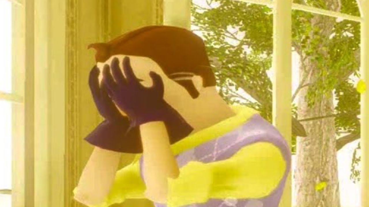 WHY IS HE CRYING? | Hello Neighbor #7 - YouTube