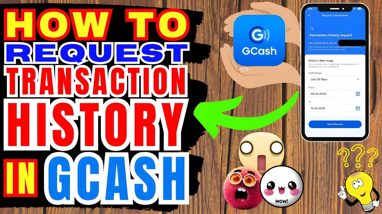 PAANO MAG REQUEST NG TRANSACTION HISTORY SA GCASH | HOW REQUEST ...