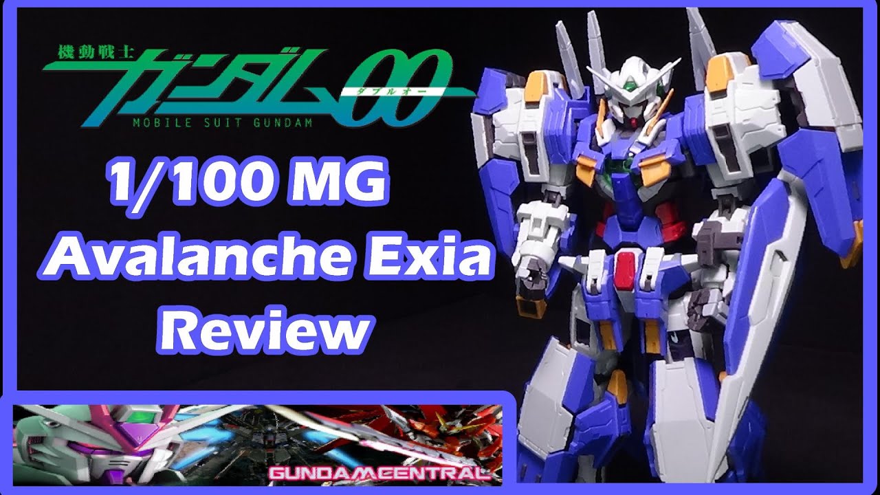 1/100 MG Exia Avalanche Dash (Hobbystar) Review - YouTube