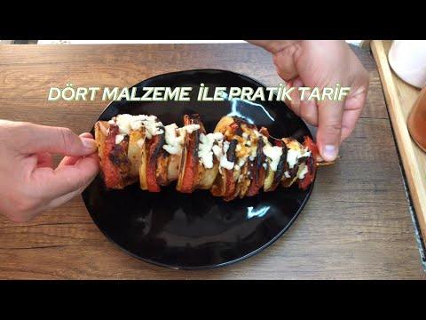 SADECE DÖRT MALZEME İLE EN PRATİK TARİF