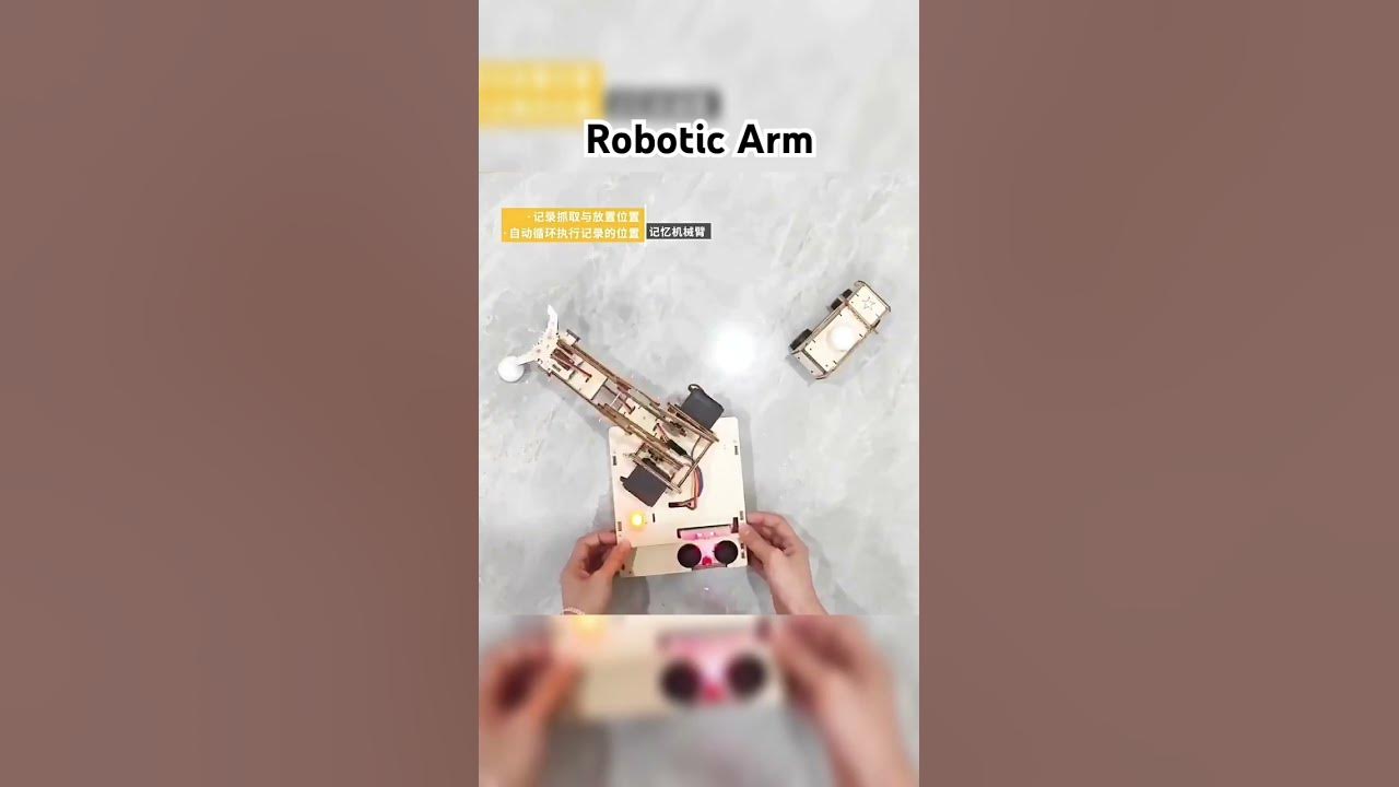 Robotic Arm C4l Wooden Coding Robot Steam Robotics Stemeducation Arduino Diy Robot