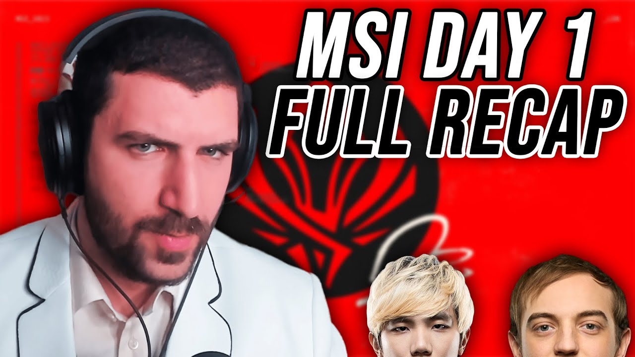 G2 BLAZING HOT, PSG WAKO POPPING OFF - MSI DAY 1 RECAP | YamatoCannon - YouTube