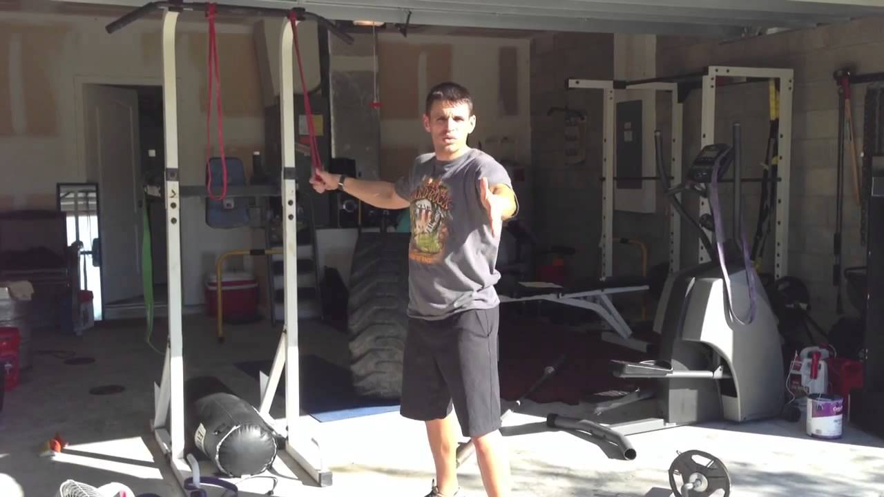 Downward band wood chops - YouTube