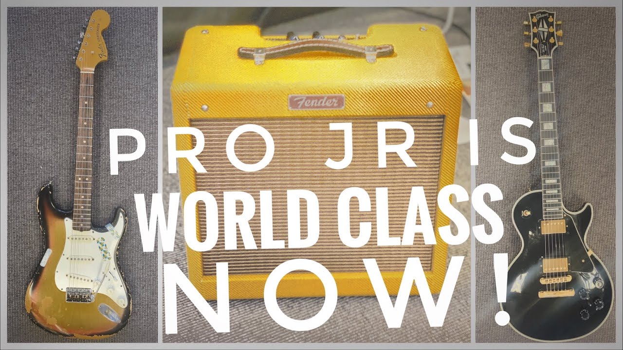 The Latest Fender PRO JR has a HUGE, COMPLEX and BEAUTIFUL TONE! - YouTube