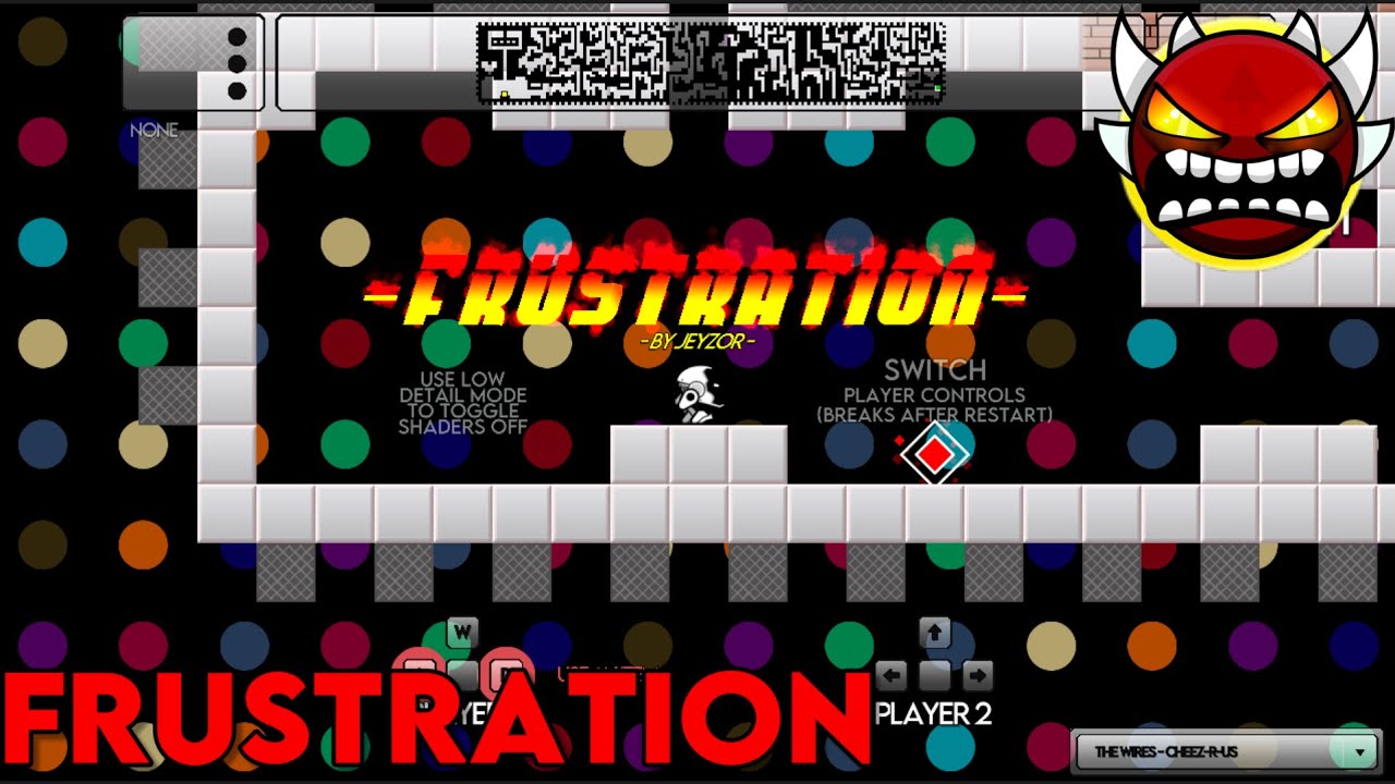 FRUSTRATION ( Extreme Demon ) | Geometry Dash 2.2 - YouTube