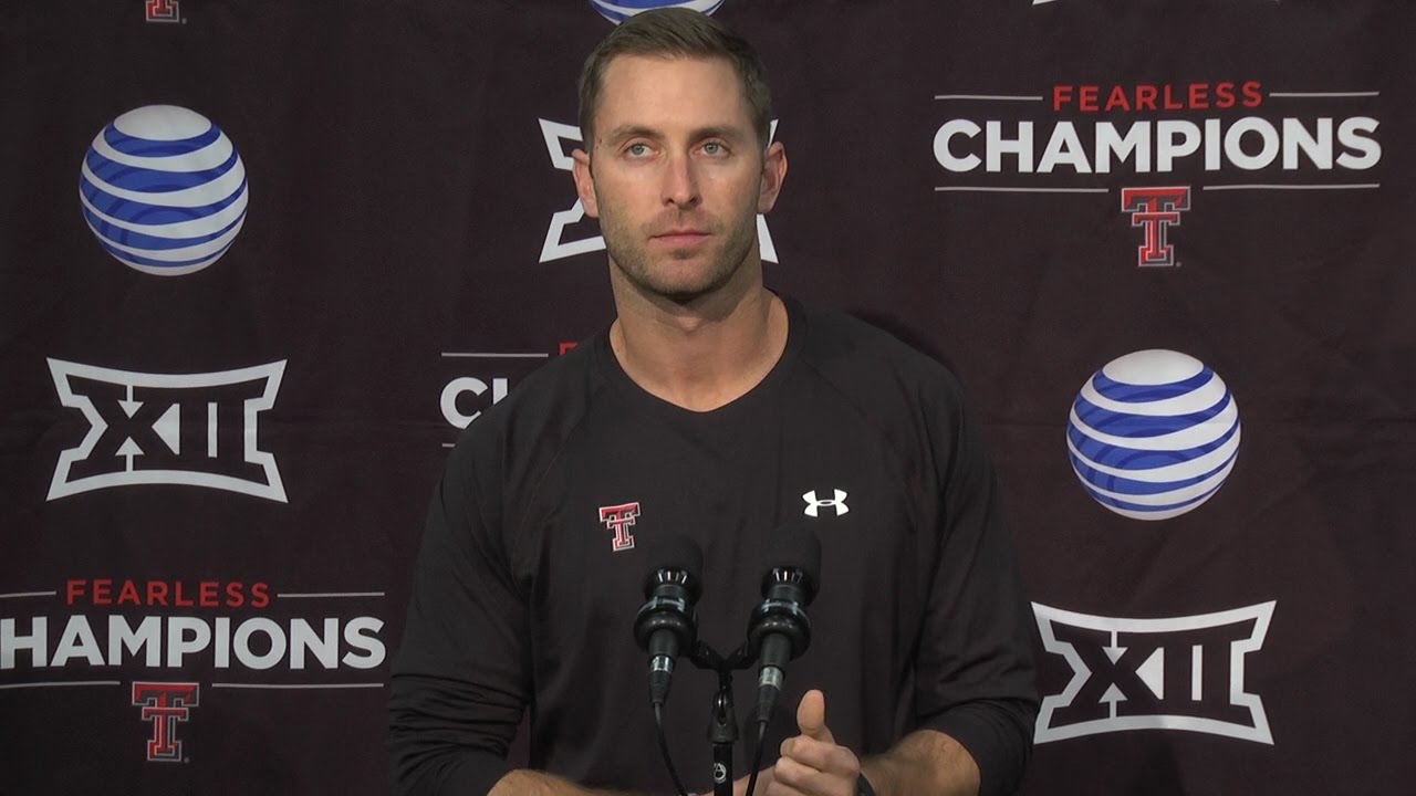 Monday Press Conference: Kliff Kingsbury - YouTube