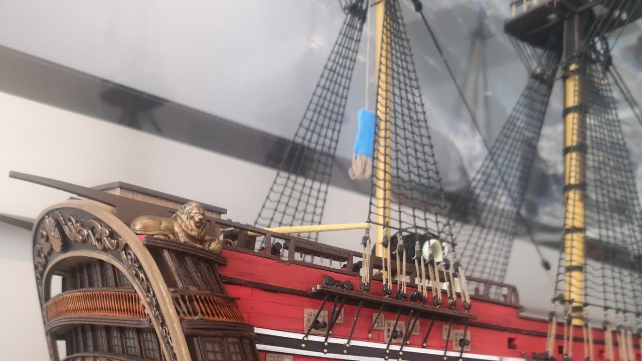 Navio de Linea Santisima Trinidad 1:84 de Artesania Latina Ep. 141 ...