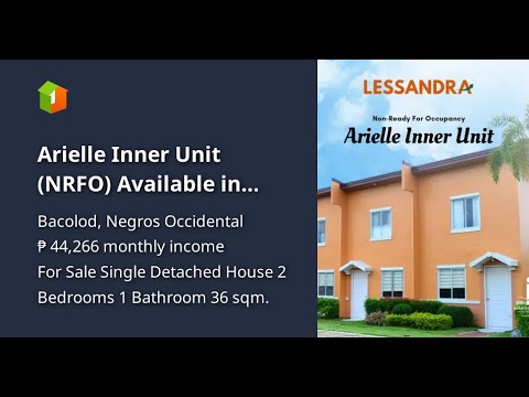 Arielle Inner Unit (NRFO) Available in Bacolod - YouTube