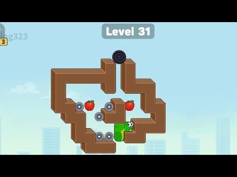 Snake Puzzle Slither to Eat level 31