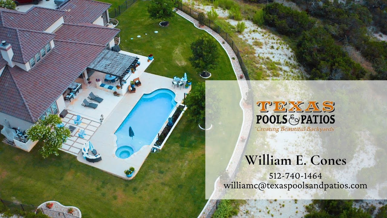 Texas Pools and Patios | Leander, Texas | William Cones - YouTube