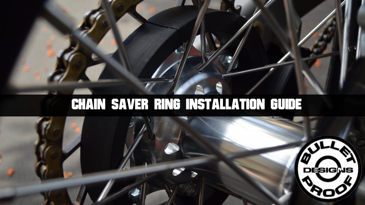 How To Install | Chain Saver Ring | Bullet Proof Designs - YouTube