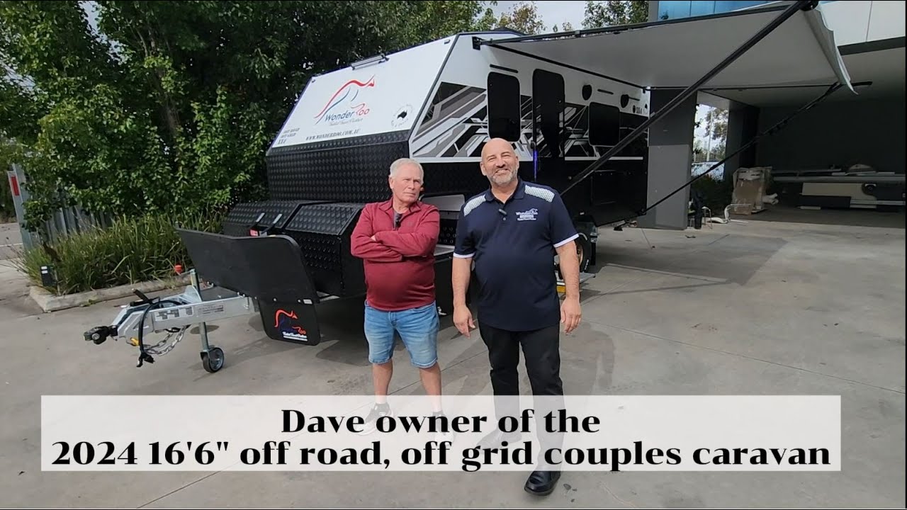 Customer experience & walk through 16'6" off road, off-grid caravan ...