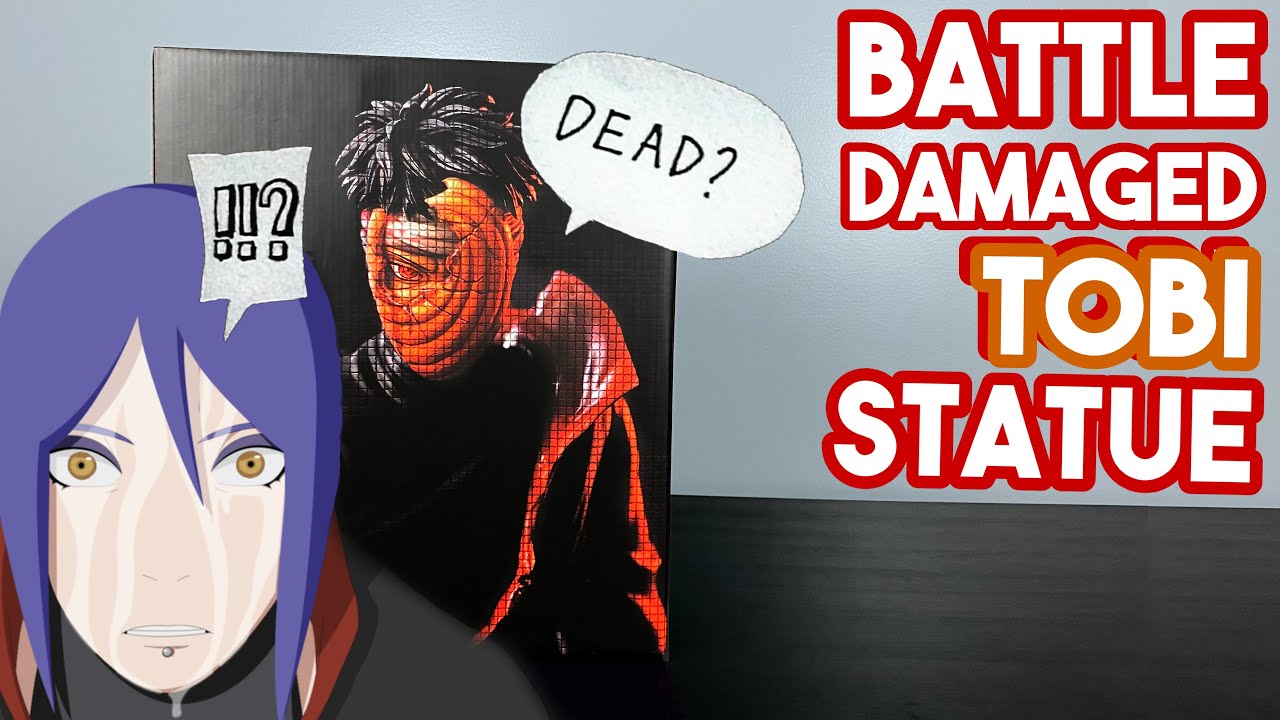 Tobi 🆚 Konan - Battle Damaged Akatsuki Naruto Statue Line by CW - YouTube