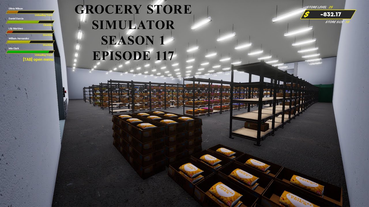 Grocery Store Simulator | Restocking Part 8 | Season 1 Episode 117 ...
