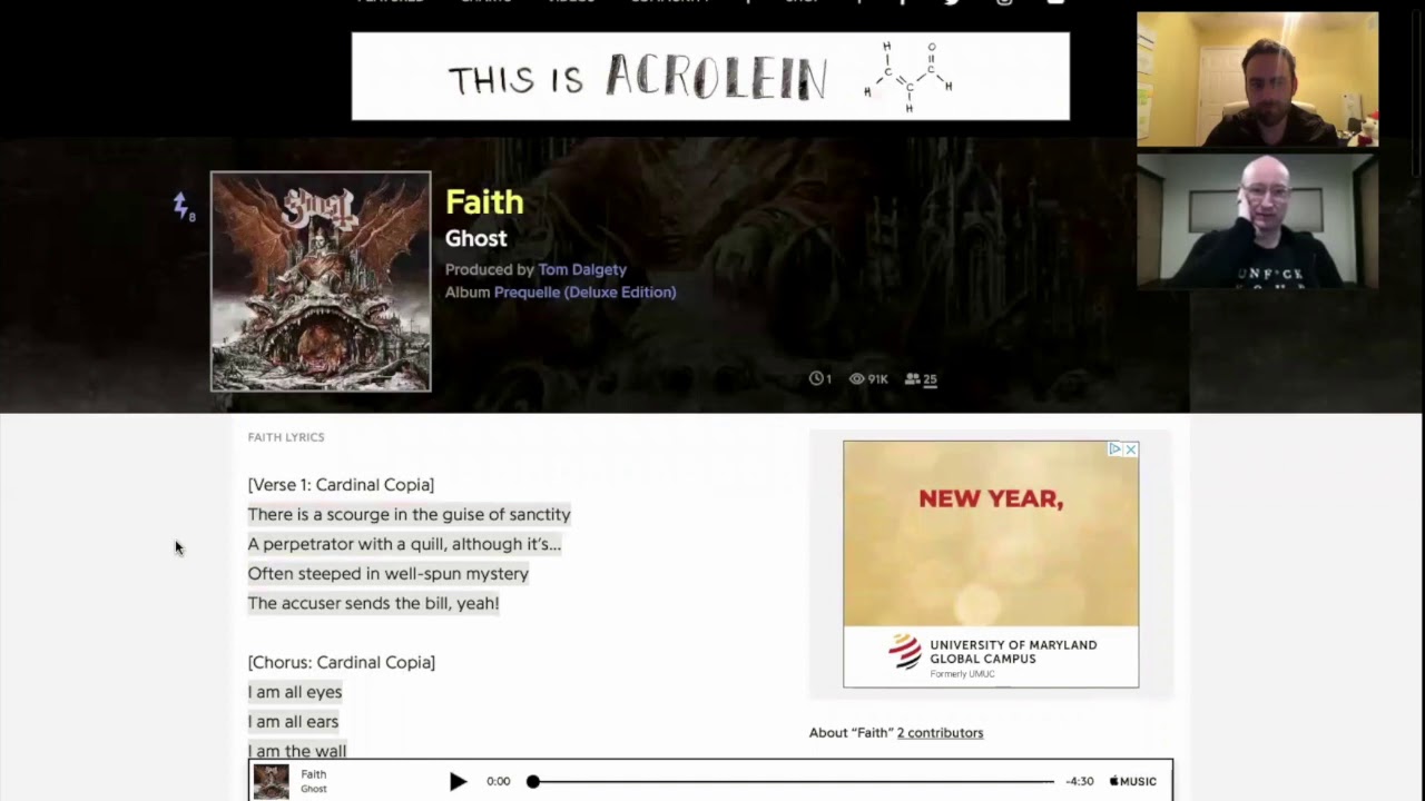 Ghost - Rats Analysis (Composition, Lyrics, Engineering, Production ...