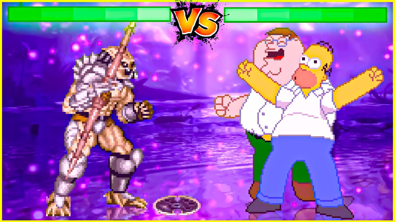 Homer & Peter vs Predator Killer of Killers! - YouTube