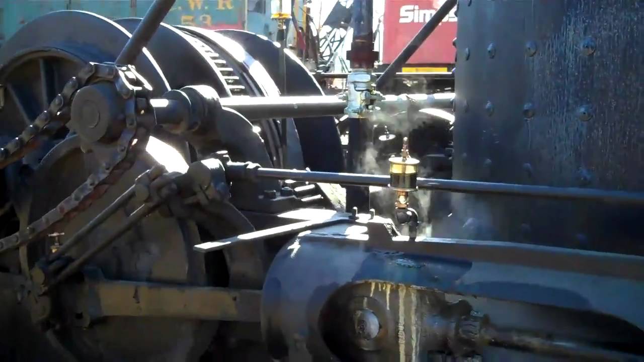 The Steam Donkey and Yarder Yard - YouTube