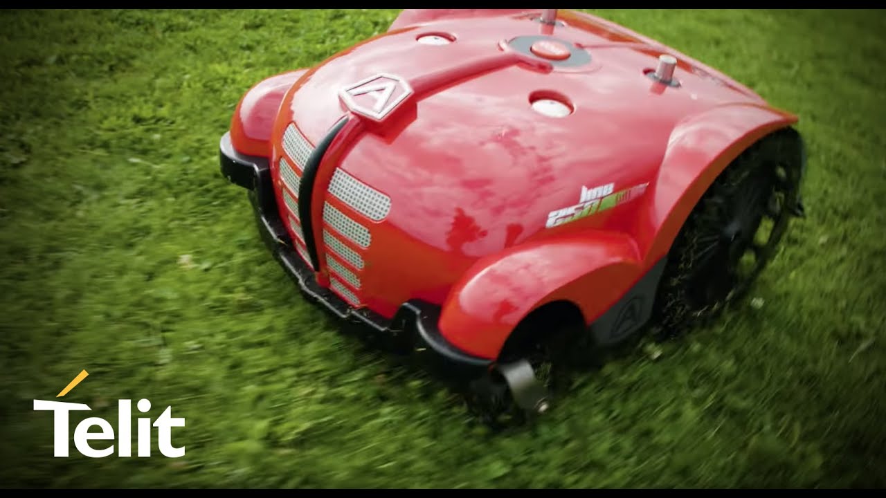IoT Case Study: Zucchetti Centro Sistemi Autonomous Lawn Mower - YouTube