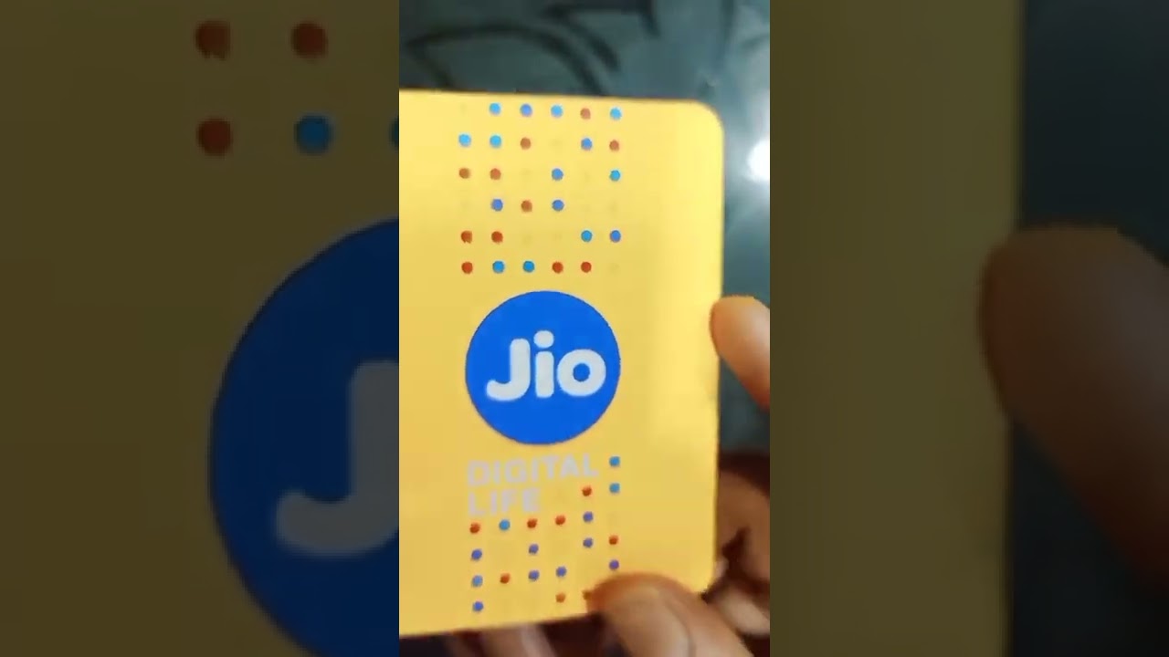 NEW JIO 5G SIM CARDS #shortvideo - YouTube