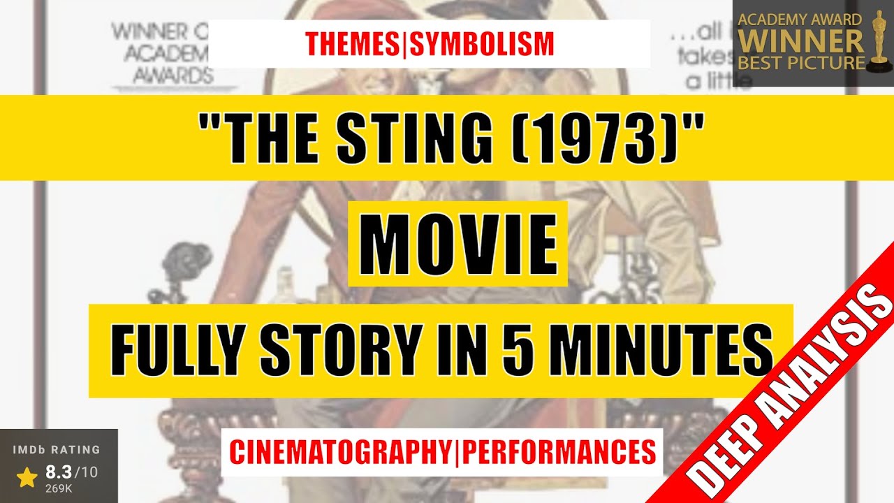 "The Sting (1973)" Full Story & Deep Analysis in 5 Minutes (Spoilers ...