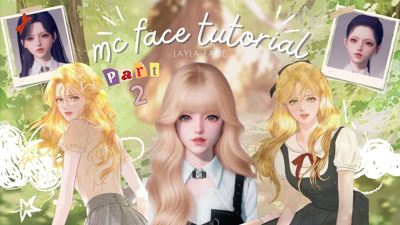 Mc Face Customize Tutorial (Layla) - Part 2 | Love And Deepspace ...