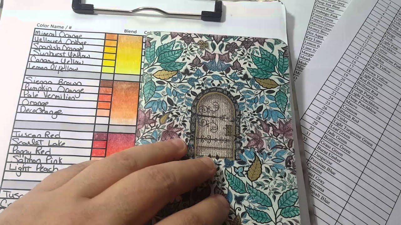 How to get blank coloring sheets to organize your colors - YouTube