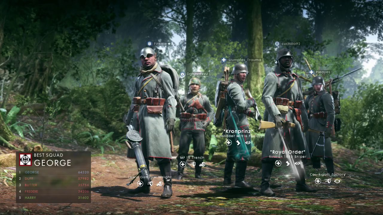 Battlefield 1 - Battling it out on the 'Argonne Forest' map (PC/1080p ...