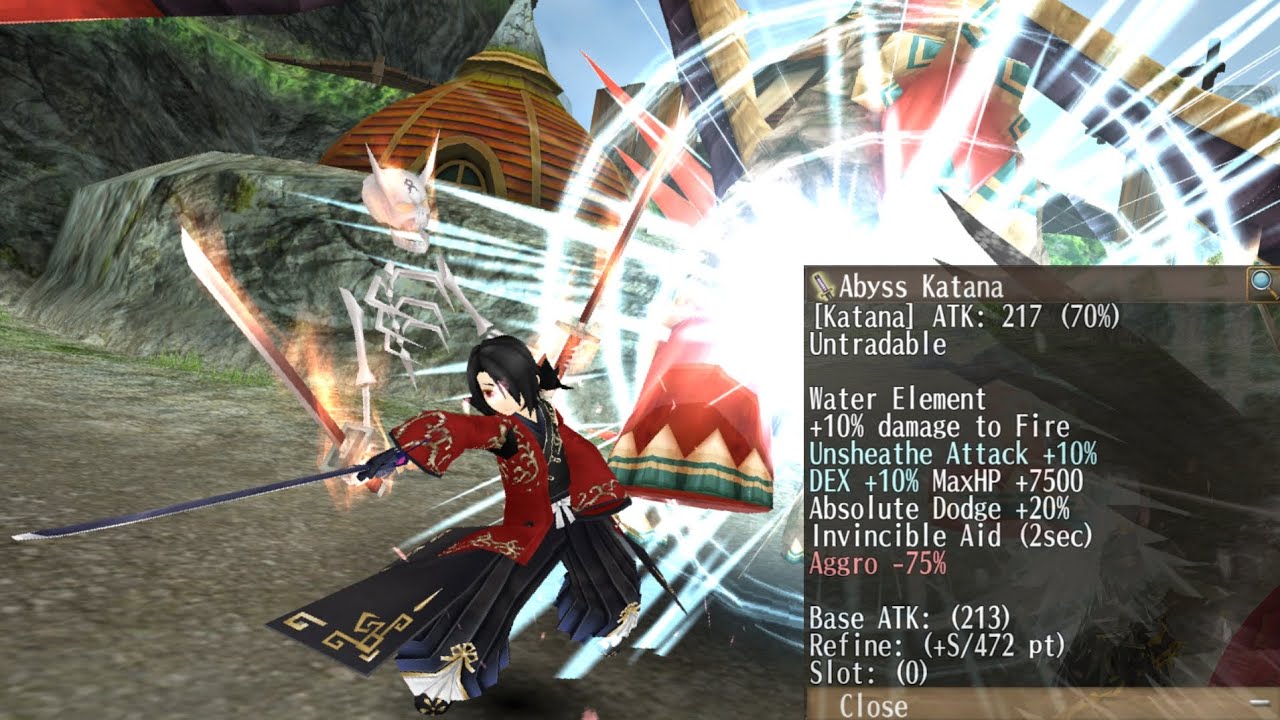 NEW!!! Abyss Katana - Toram Online - YouTube