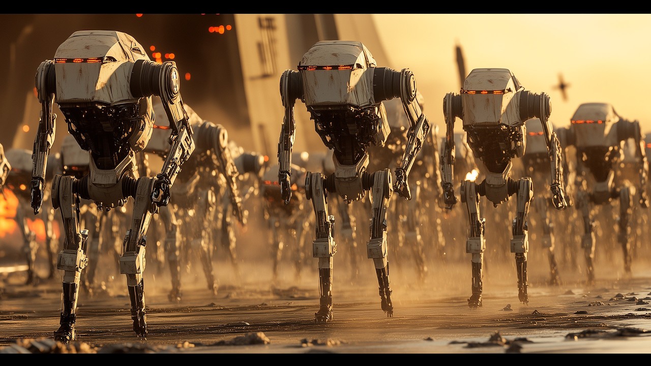 Epic Battle! Black Legion VS Separatist Droids Star Wars [4K] - YouTube