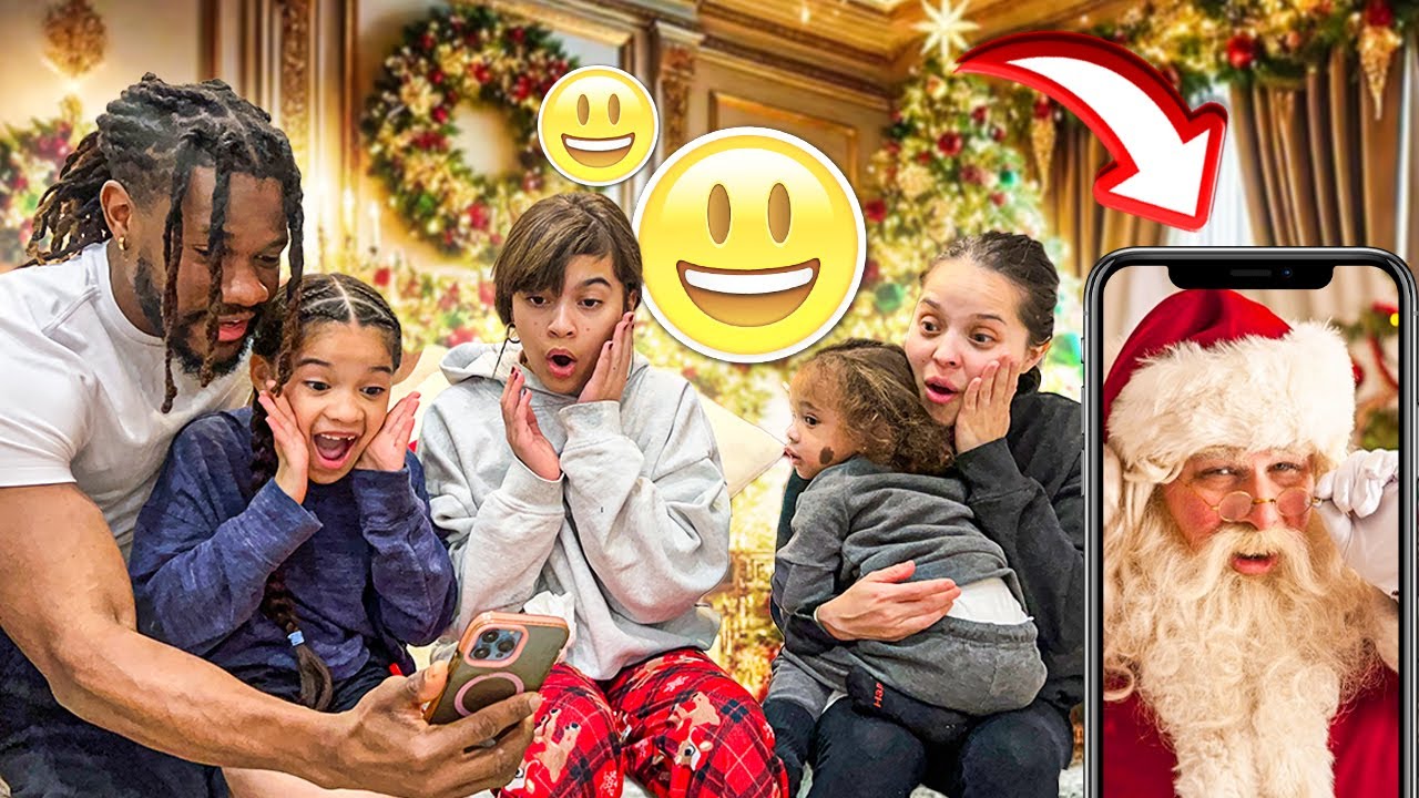 Santa Called Our KIDS To Warn Them About Being On The Naughty List For ...