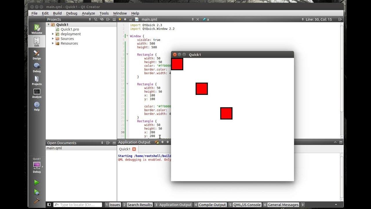 QML Qt 139 - QML Rectangle - YouTube
