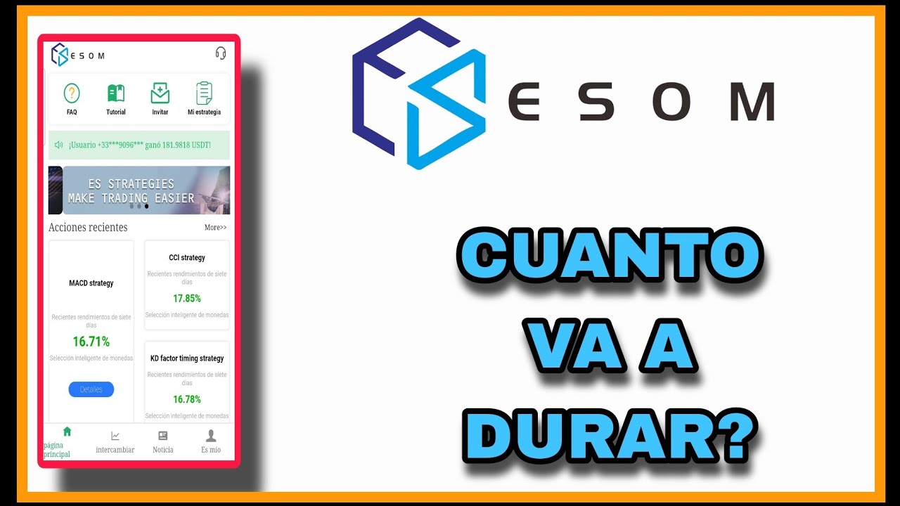 ESOM | ESTAFA PONZI CON SISTEMA DE REFERIDOS - YouTube