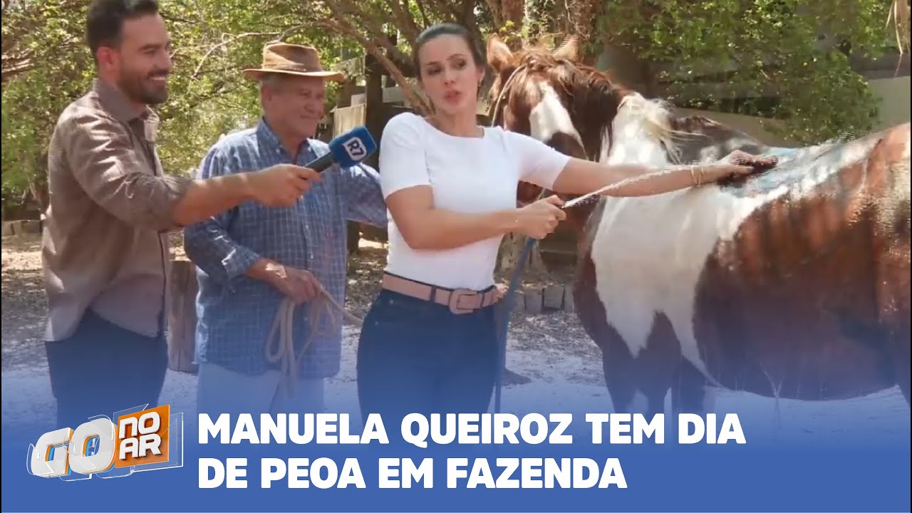 DIA NA ROÇA: MANUELA QUEIROZ TEM DIA DE PEOA EM FAZENDA - YouTube