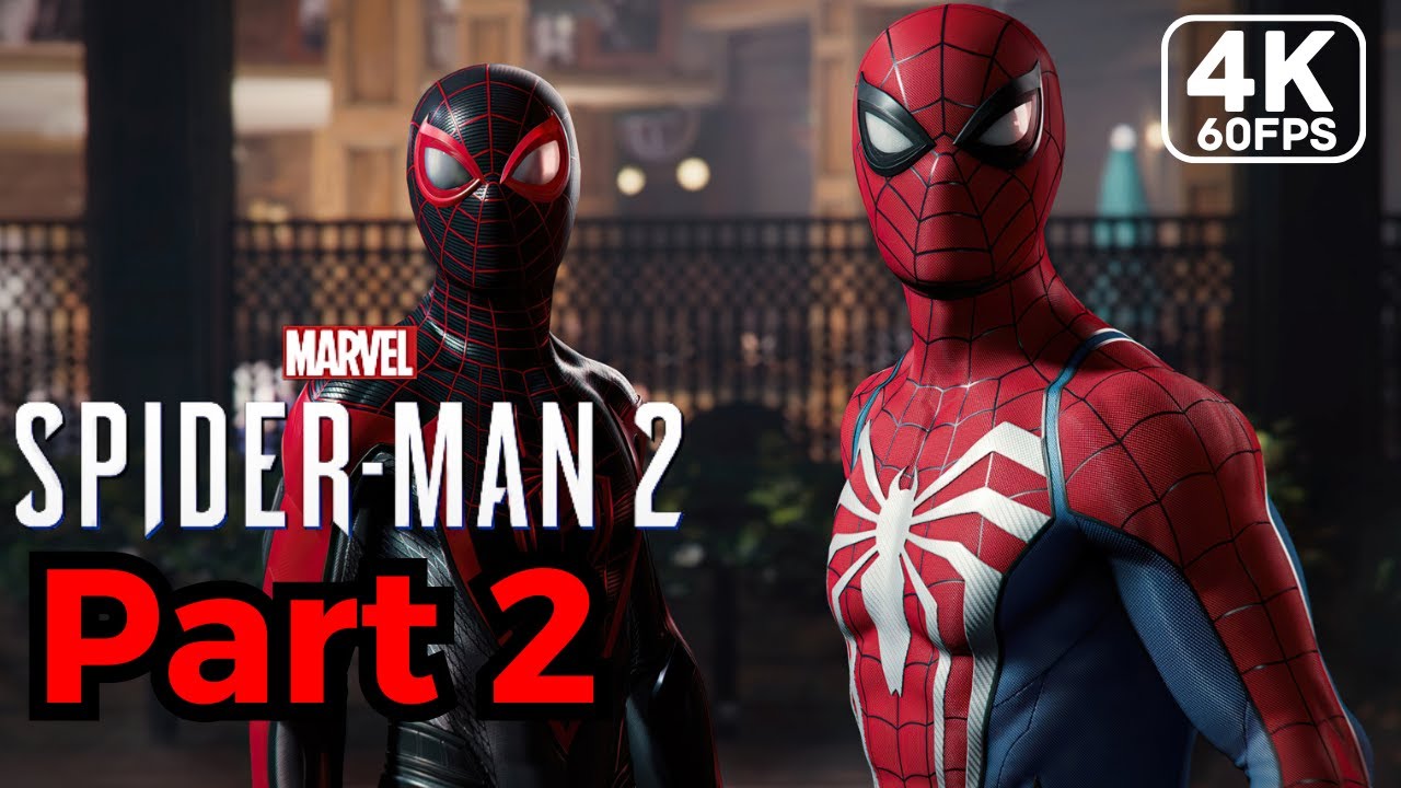 SPIDER-MAN 2 PS5 Walkthrough Gameplay Part 2 - FULL GAME (4K 60FPS ...