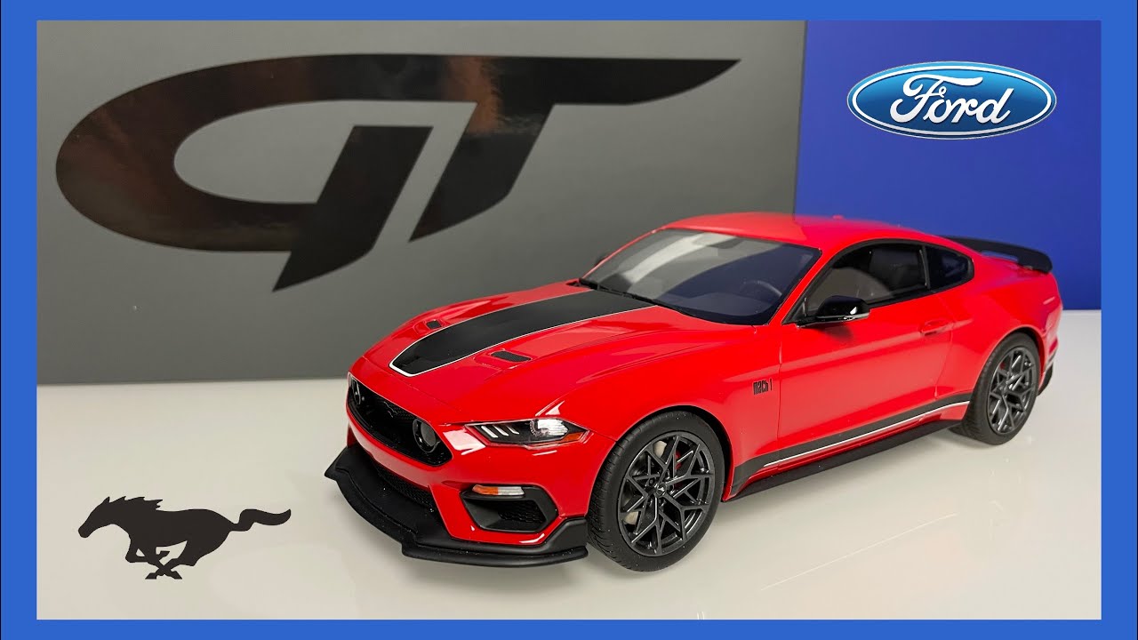 1:18 Ford Mustang Mach 1 (Handling Package) - GT SPIRIT [Unboxing ...
