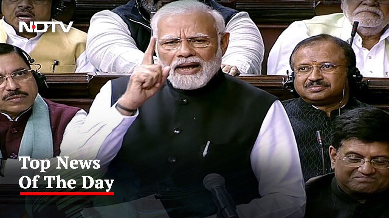 PM Modi's 'Lotus Will Bloom' Jibe At Opposition | The Biggest Stories ...