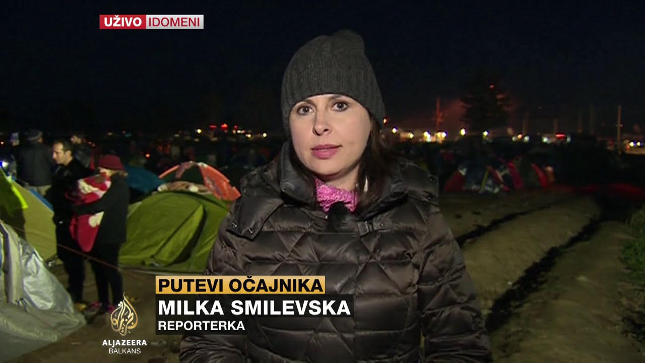 Smilevska o otvaranju makedonske granice - YouTube