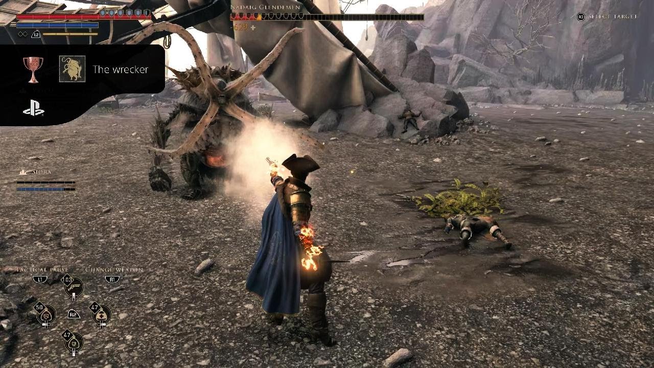 GreedFall Kill a beach guardian on extreme difficulty - YouTube