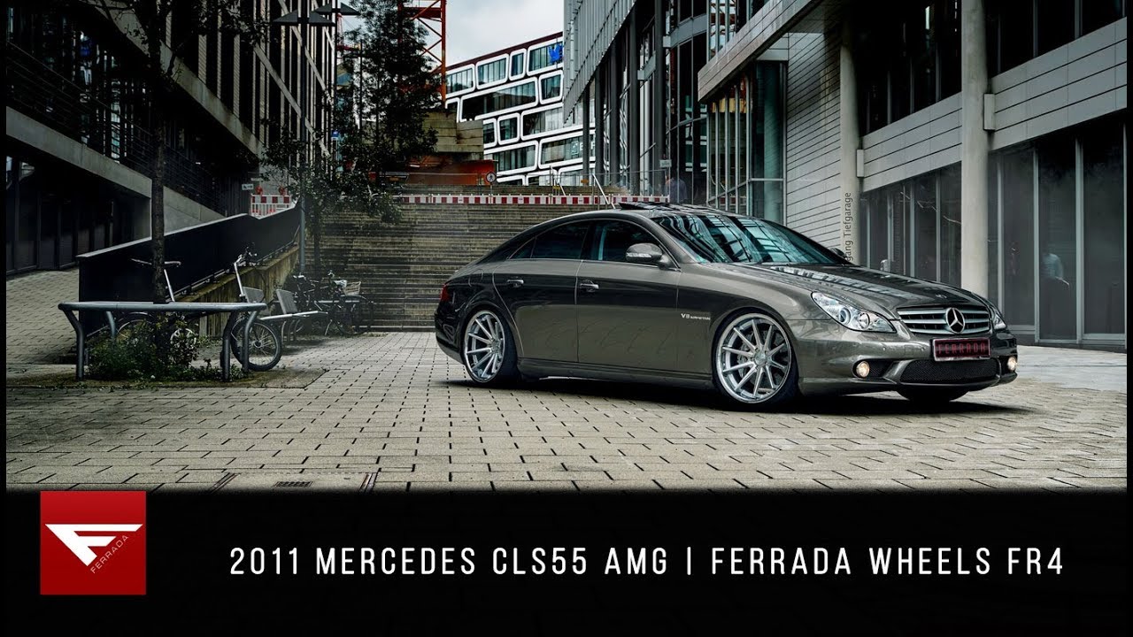 2011 Mercedes CLS55 AMG | Ferrada Wheels FR4 - YouTube