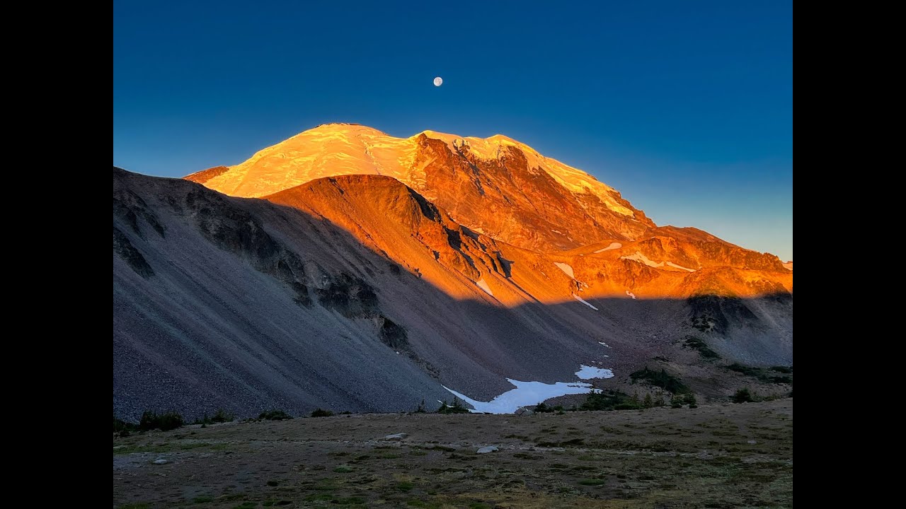 Northern Loop Trail Mt. Rainier - YouTube