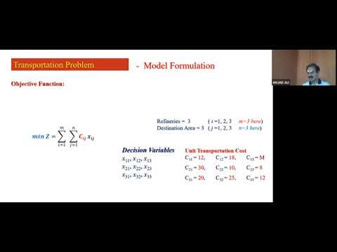 W2 - Formulation of Transportation Problem - YouTube