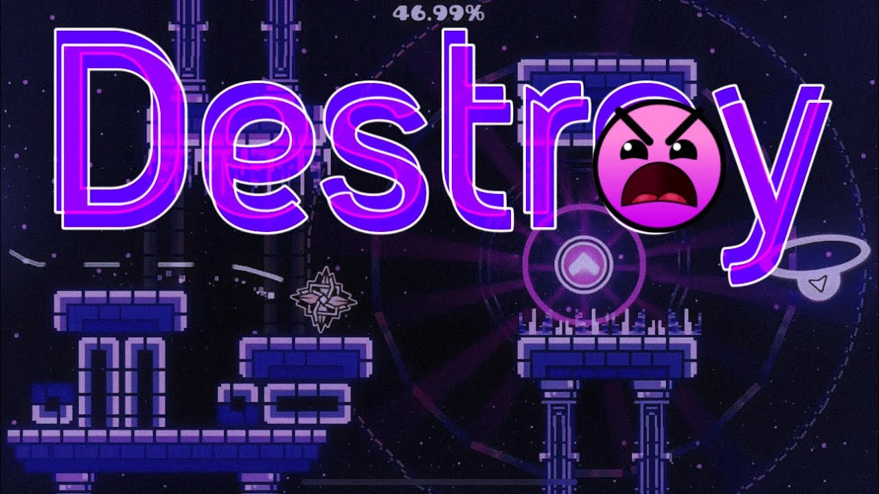 “Destroy” By Sharkdex | Daily #368 | Geometry Dash - YouTube
